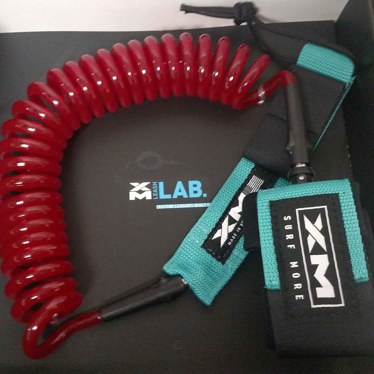 CUSTOM XM STAND-UP PADDLE (SUP) LEASH / COIL – XM | SURF MORE